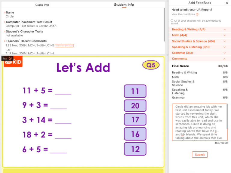 Unit Assessment VIPKID: How to Teach Them Successfully - Mike & Laura ...