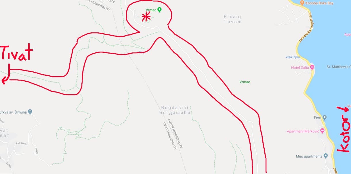 Exploring Vrmac: Kotor to Tivat Hike - Mike & Laura Travel