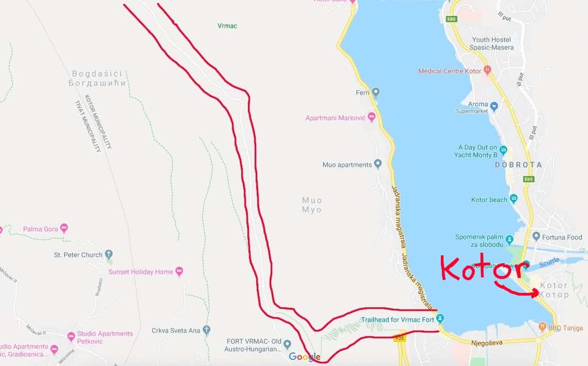 Exploring Vrmac: Kotor to Tivat Hike - Mike & Laura Travel