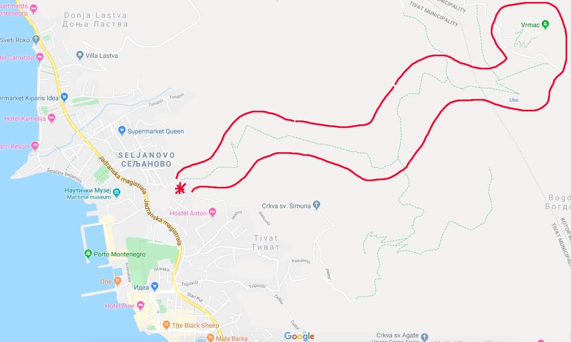 Exploring Vrmac: Kotor to Tivat Hike - Mike & Laura Travel